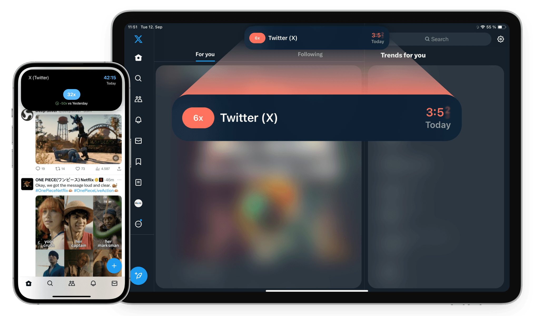 Realtime Screen Time App Usage Tracker For iPhone & iPad